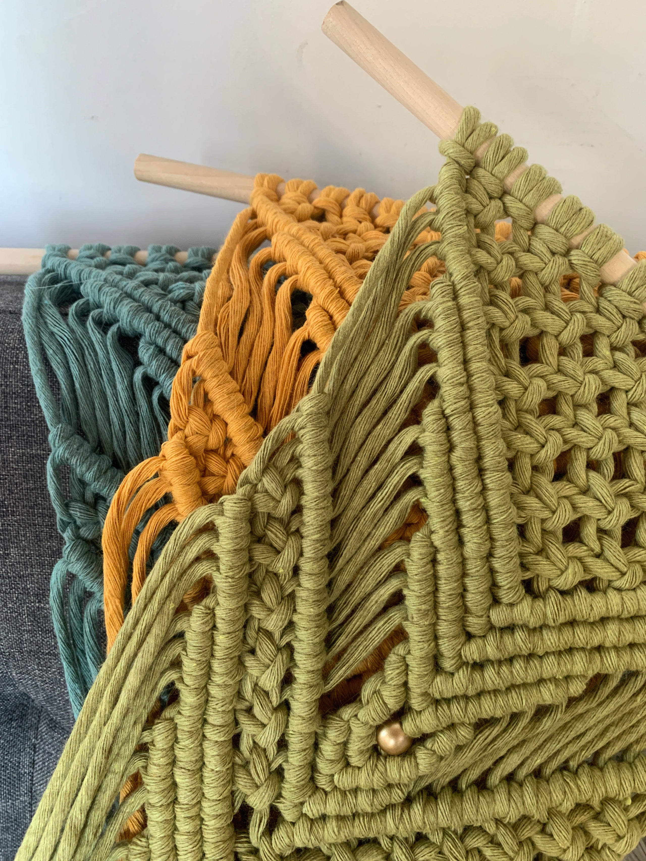 Jade Macrame Plant Hanger | Melrose Macrame